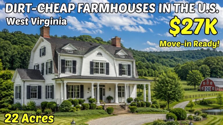 Cheap Farmhouses in West Virginia With Land